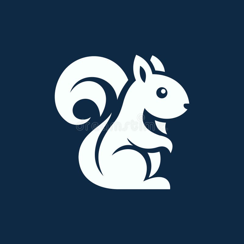 Attractive Squirrel Logo for Entrepreneurs Stock Vector - Illustration ...