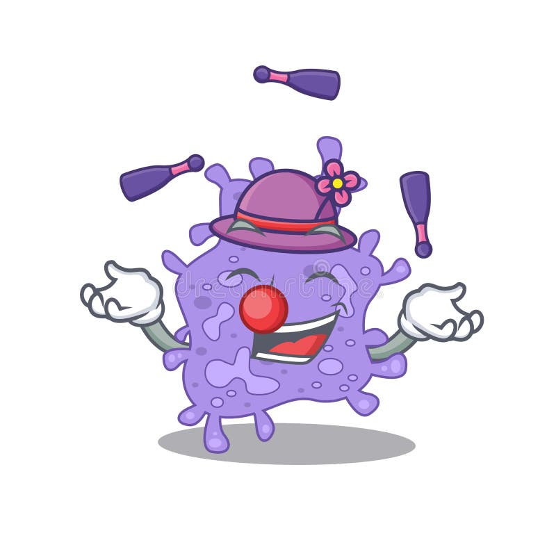 An Attractive Staphylococcus Aureus Cartoon Design Style Playing ...