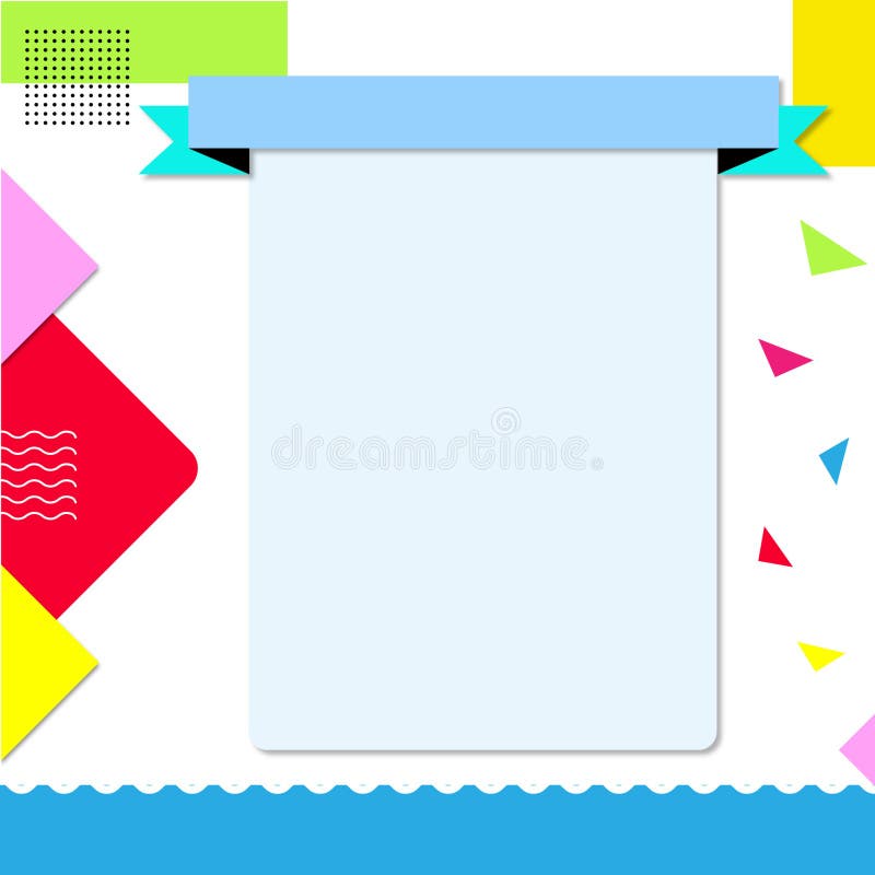 Attractive Vector Poster Background Design Created with Geometric ...