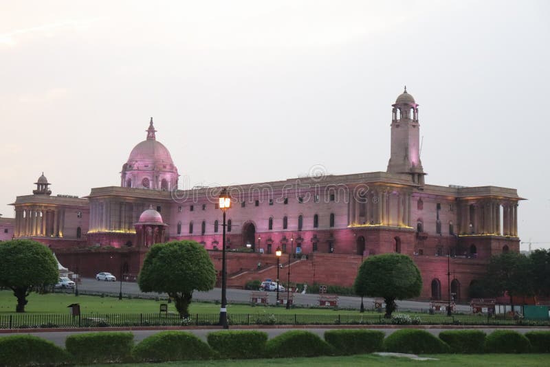 Attractive View of the Rashtrapati Bhavan Editorial Photo - Image of ...