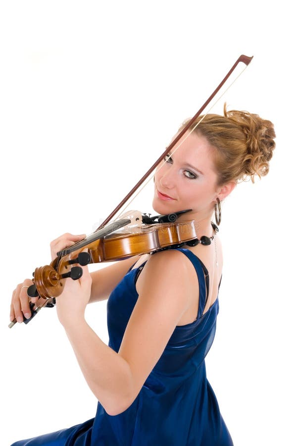 Beautiful Violinist Musician Stock Photo - Image of book, black: 11653044