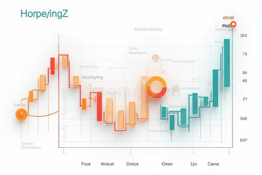 Attractive Pricing Analysis Using Graphs Stock Illustration ...