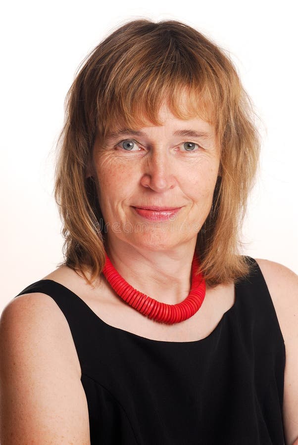 Portrait of Cute Irish Woman Stock Photo - Image of irish, white: 2508788