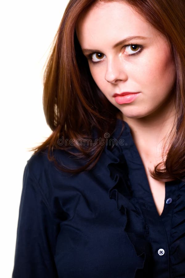 Attractive woman stock image. Image of eyes, shot, woman - 3563587