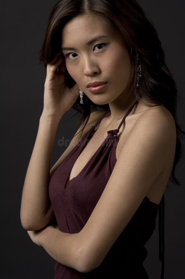 Demure Woman stock photo. Image of smooth, ethnic, human - 839702