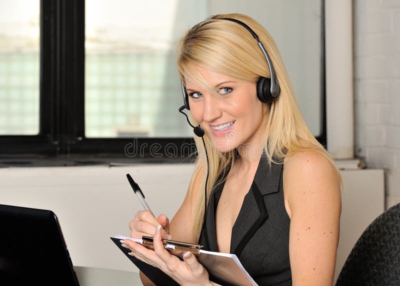 Blonde Administrative Assistant Stock Photos - Free & Royalty-Free ...