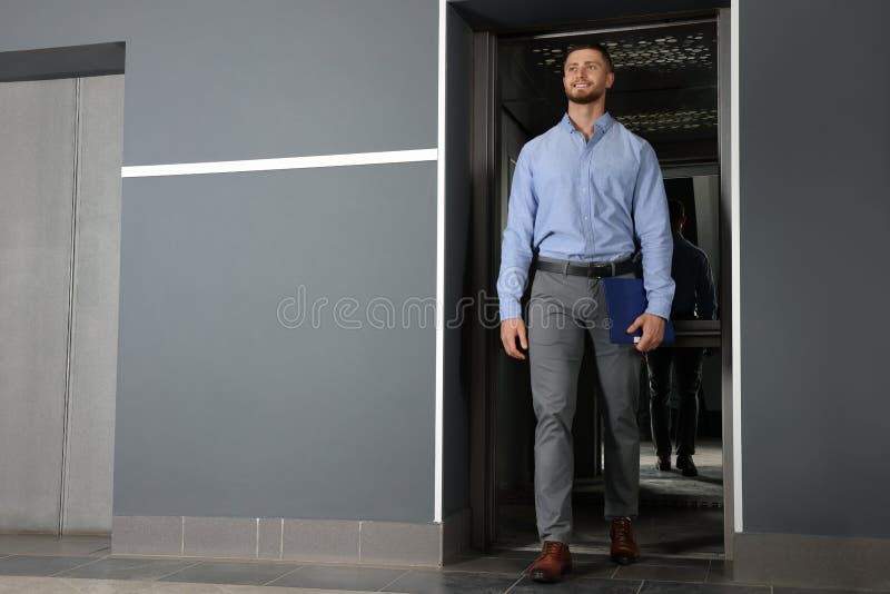 Business Walking Inside Out Building Stock Photos - Free & Royalty-Free ...