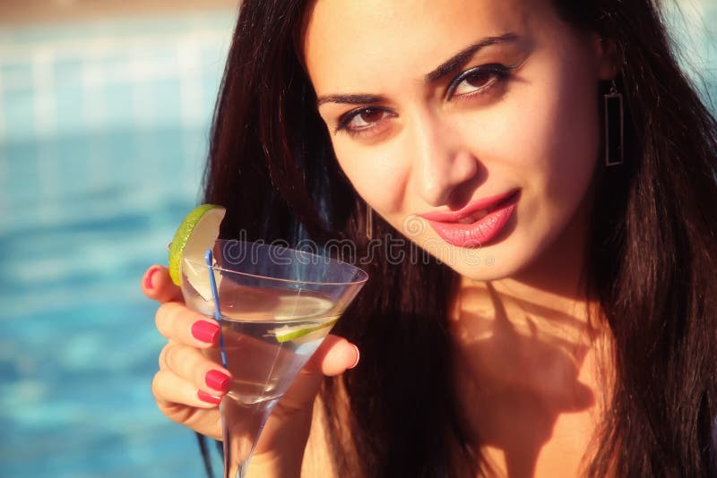 264 Lady Drinking Martini Stock Photos - Free & Royalty-Free Stock ...