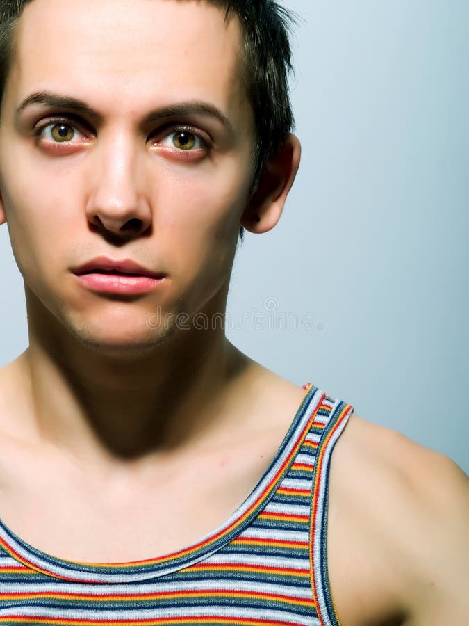 Attractive young man stock photo. Image of casual, face - 4710256