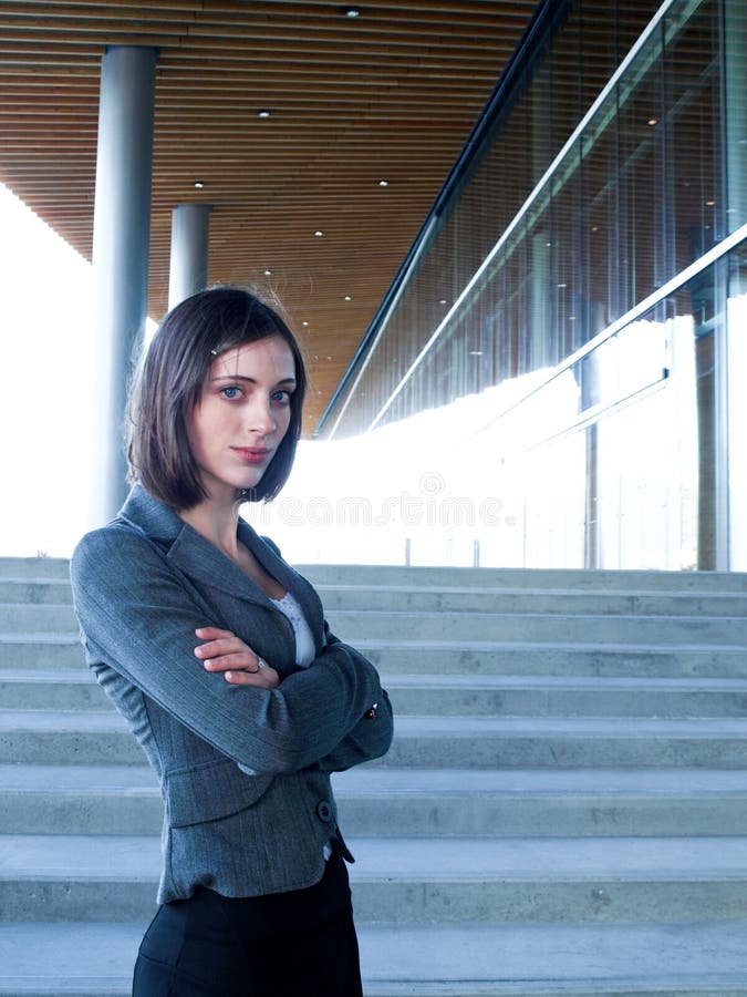 Attractive Young Professional Businesswoman Stock Photo - Image of ...