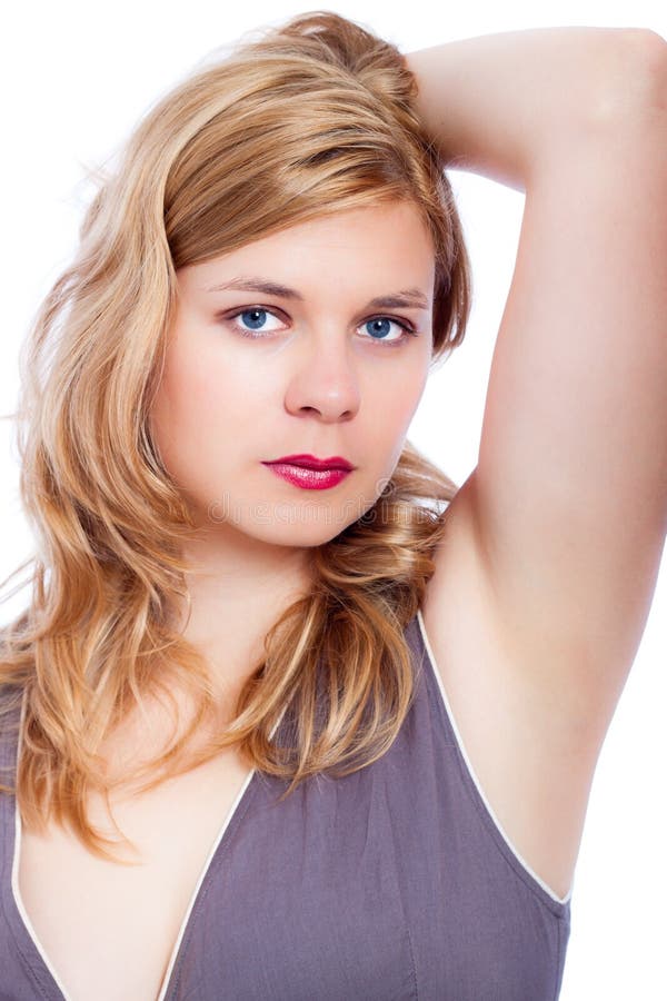 Attractive young woman stock photo. Image of adult, curvaceous - 26521950