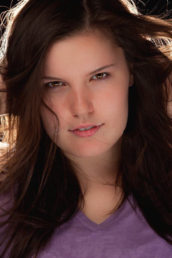 Attractive young woman stock photo. Image of nature, autumn - 44006222