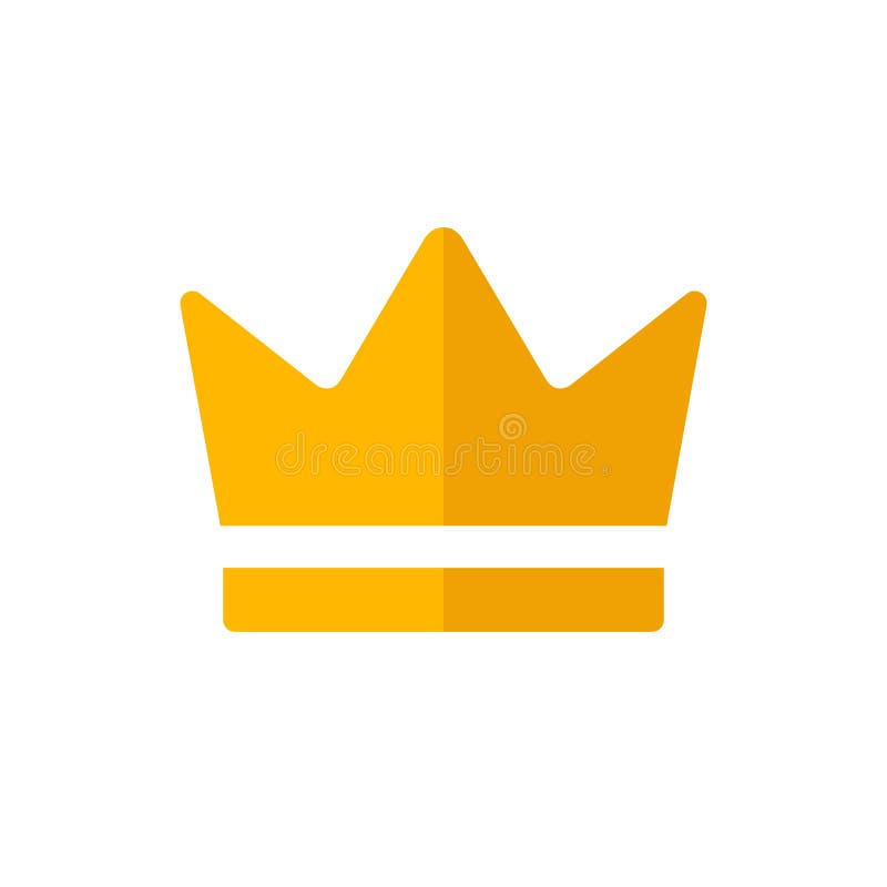 Crown Icon. Symbol of Power, King or VIP Status. Stock Vector ...