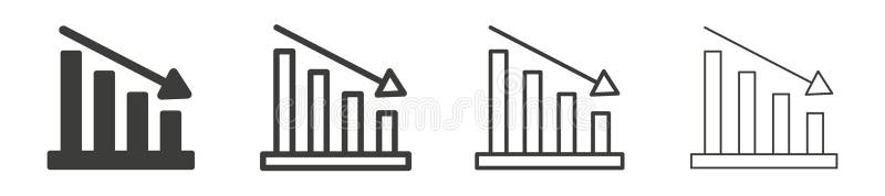 Attrition Icon Vector Set on White Background Stock Vector ...