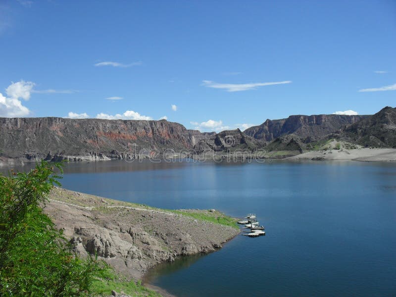 Canyon of the Atuel River, San Rafael, Mendoza, Argentina Stock Image ...