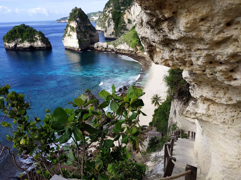 The Atuh Beach, Nusa Penida Island Stock Image - Image of atuh ...