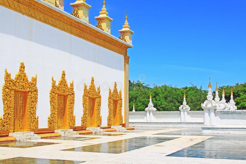 Atumashi Monastery, Mandalay, Myanmar Stock Photo - Image of ...