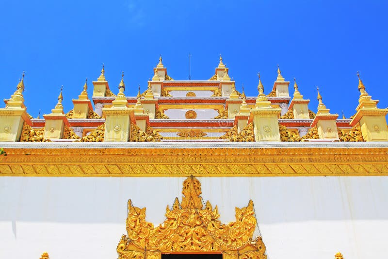 Atumashi Monastery, Mandalay, Myanmar Stock Photo - Image of ...