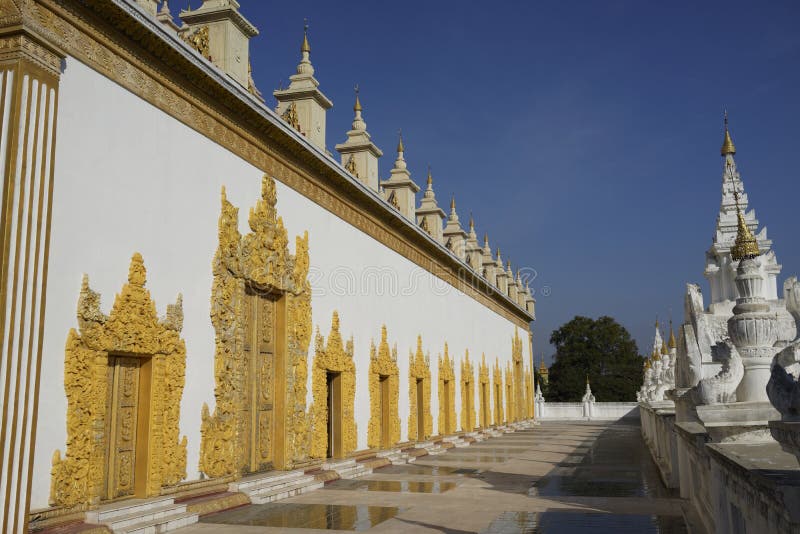 Atumashi Monastery, Mandalay, Myanmar Stock Photo - Image of asian ...