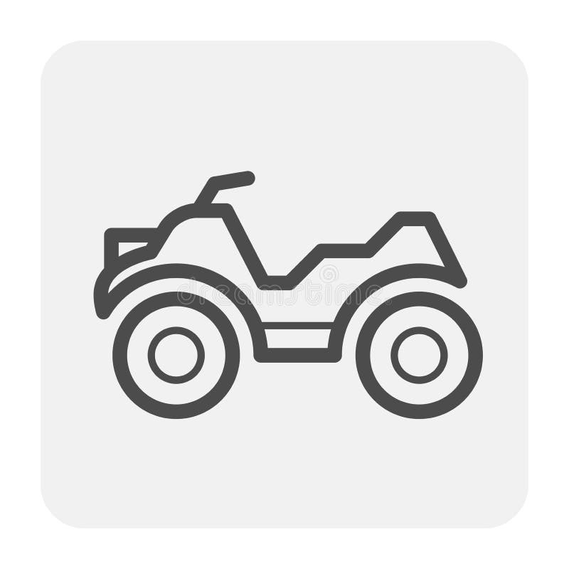 Atv icon black stock vector. Illustration of transport - 169355730