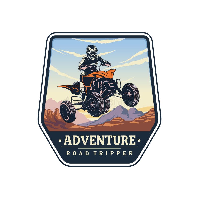 Moto Track or Motocross Jump Logo Design Vector Stock Vector ...