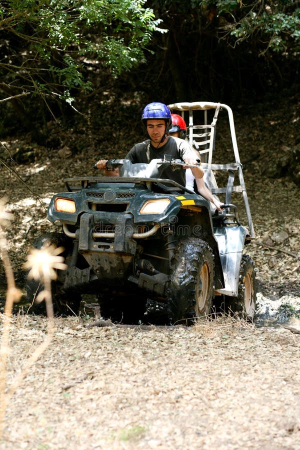 ATV offroad stock photo. Image of sports, male, crossing - 10524262
