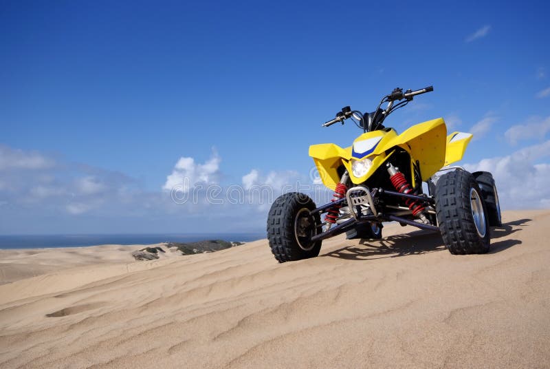 ATV Quad Racer stock photo. Image of extreme, motorized - 26539862