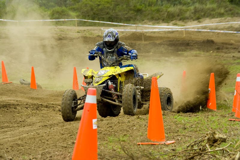 Quad race stock photo. Image of motocross, details, bicycling - 6667624