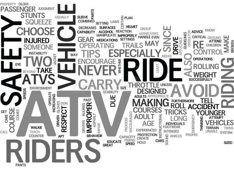 Atv Safety Stock Illustrations – 236 Atv Safety Stock Illustrations ...