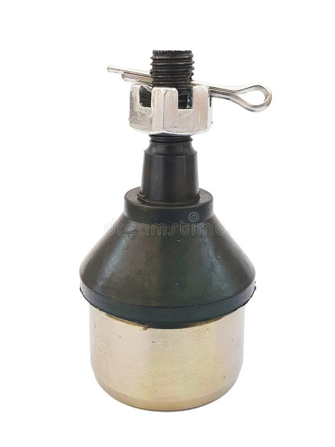 ATV Steering Knuckle Isolated on White Stock Image - Image of steering ...