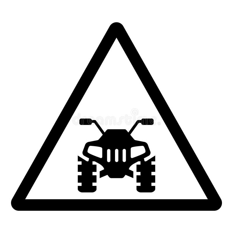 Atv Symbol Sign,Vector Illustration, Isolate on White Background Label ...