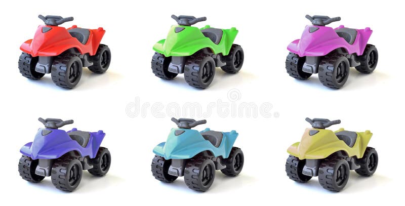 Atv toys stock image. Image of coloured, colourful, colorful - 27860295