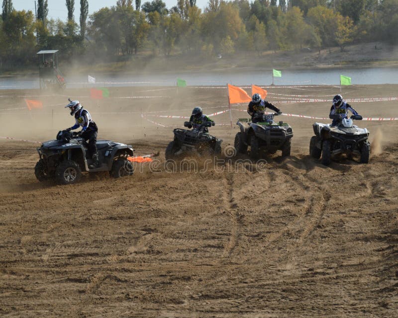 ATVs - offroad racing editorial photo. Image of enduro - 78627601