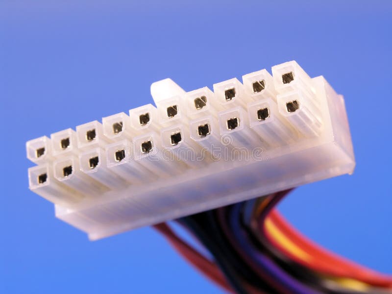 ATX Motherboard Power Connector Stock Image - Image: 201101 ATX Motherboard Power Connector Stock Image - Image: 201101