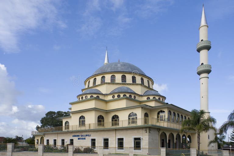 Auburn Gallipoli Mosque editorial stock photo. Image of ottoman - 13912078