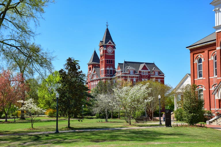 Auburn University Campus editorial stock photo. Image of hargis - 76029513