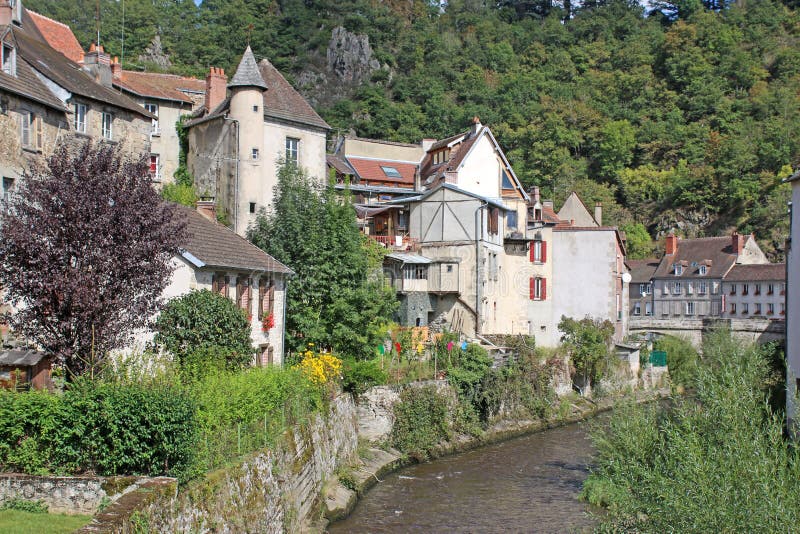 Aubusson, France stock photo. Image of building, town - 72958194