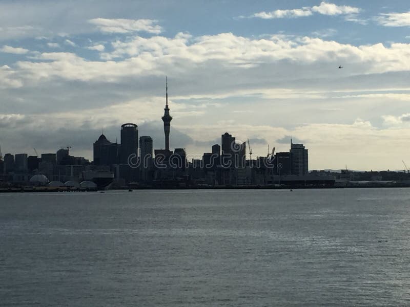 Auckland cityscape editorial image. Image of auckland - 135333705