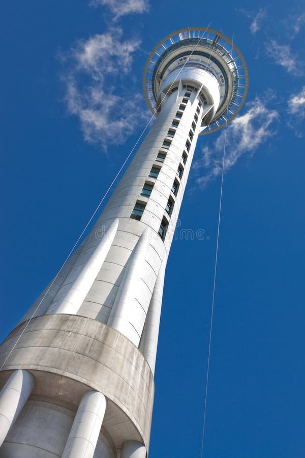 Auckland sky tower editorial stock image. Image of majestic - 25739104