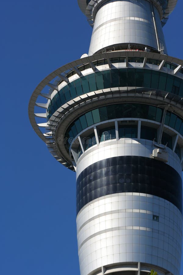 Auckland Sky Tower stock image. Image of business, tourism - 8257303