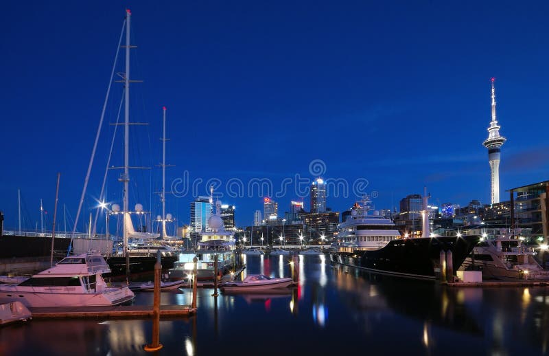 Auckland Viaduct Harbour stock photo. Image of yachts - 26470768