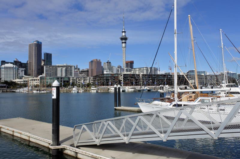 Auckland Viaduct Harbour editorial photo. Image of sailing - 97582991