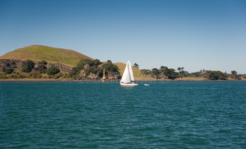Auckland on the Waitemata Harbor Editorial Image - Image of gulf ...