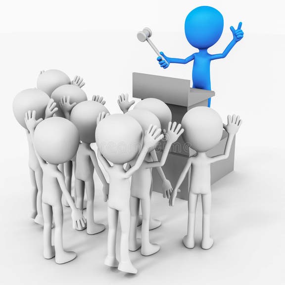 Cartoon Auctioneer Stock Illustrations – 423 Cartoon Auctioneer Stock ...