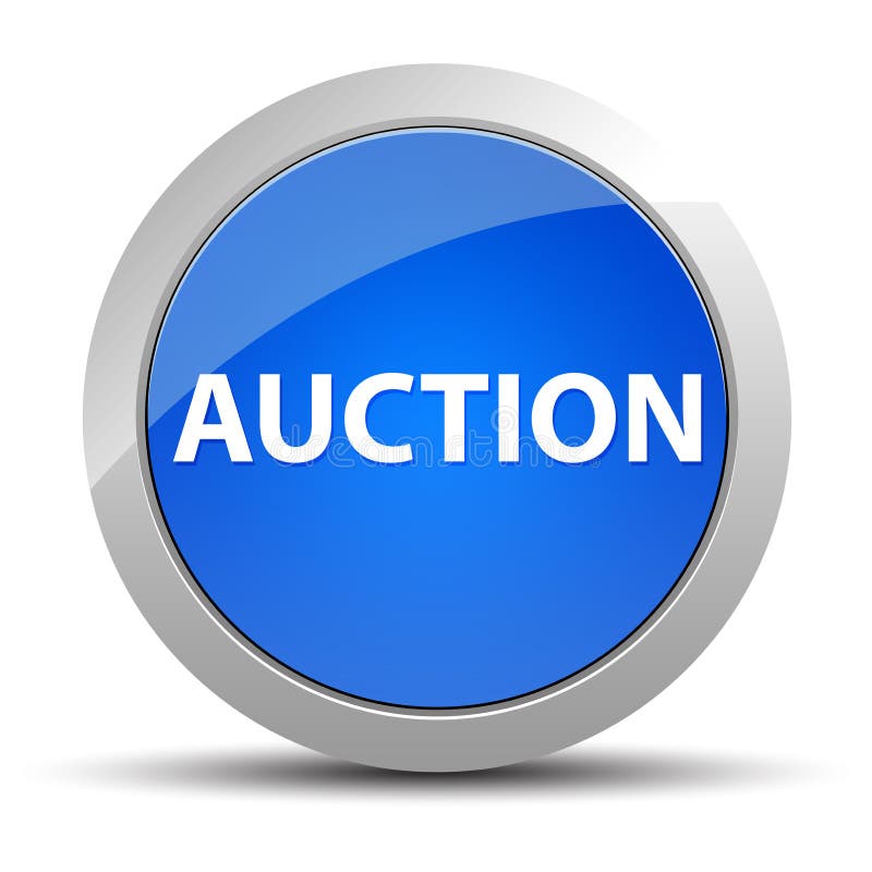 Bid Push Button stock illustration. Illustration of push - 17896223