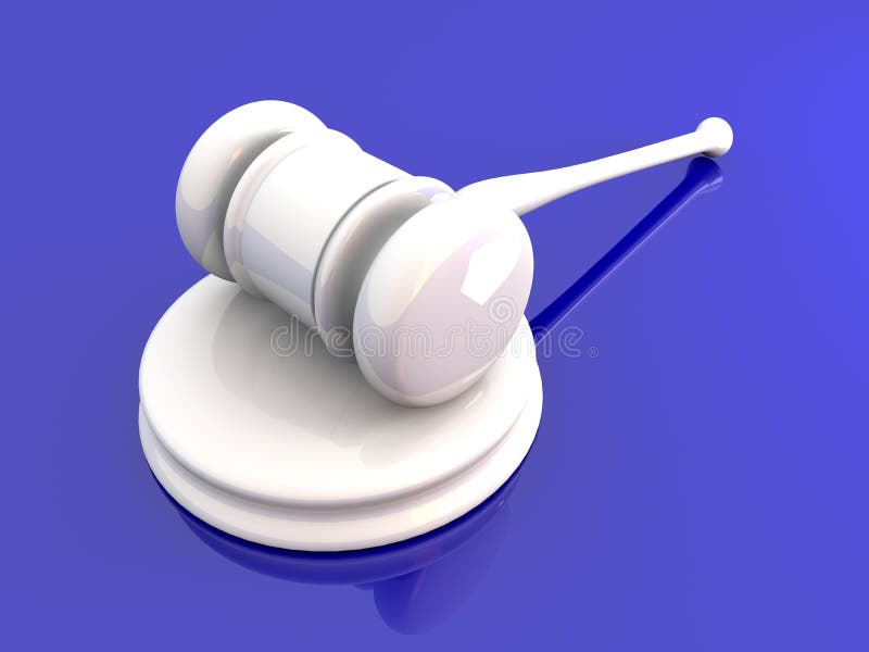 Auction Hammer stock illustration. Illustration of commerce - 8993934