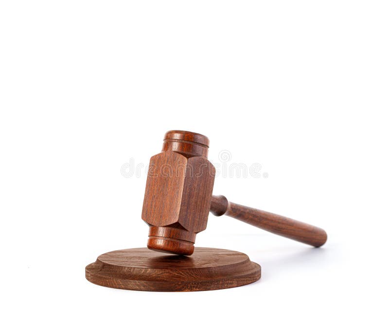 Auction hammer or gavel stock image. Image of justice - 214833881