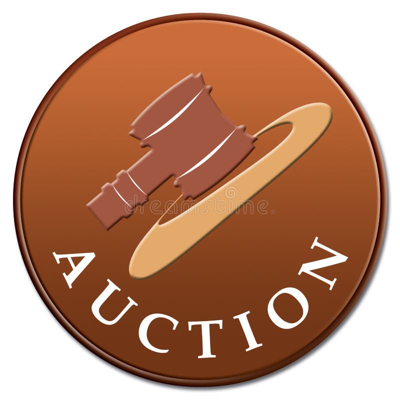 Auction icon stock illustration. Illustration of bidder - 3424582