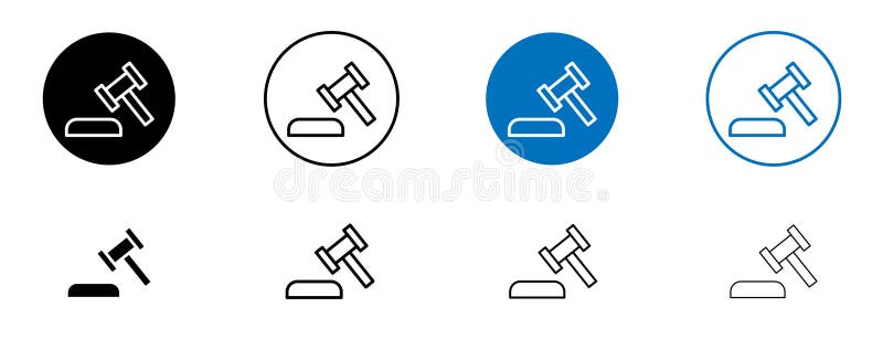 Auction icon vector stock vector. Illustration of transaction - 348076837