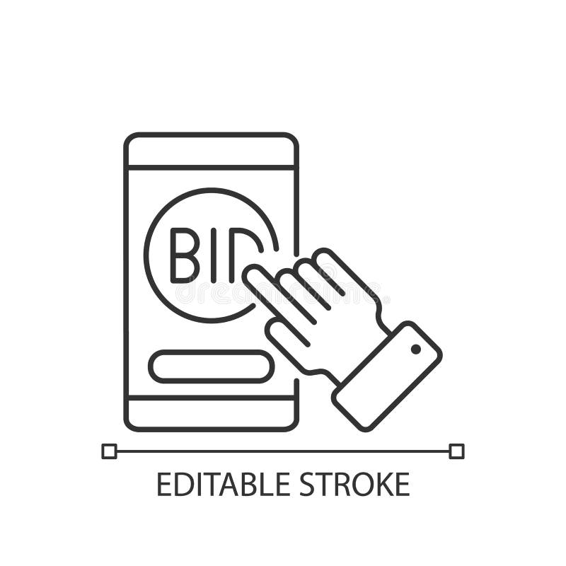 Mobile Bidding Stock Illustrations – 374 Mobile Bidding Stock ...